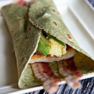 Inspiration {Recipe: Hash Brown Avocado Breakfast Wrap} - Dine and Dish
