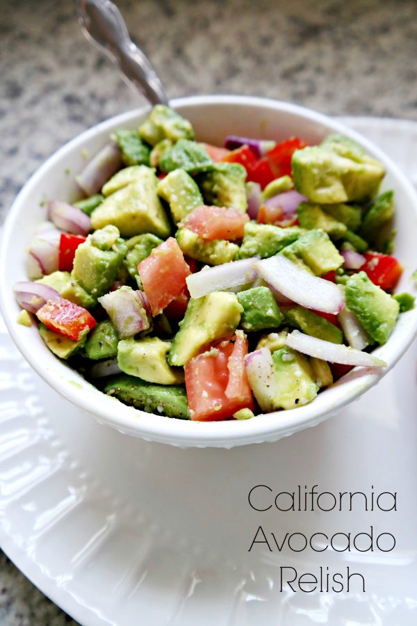 California Avocado Relish Recipe - Dine and Dish