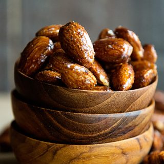 Grace's Honey Glazed Almonds Recipe - Dine and Dish